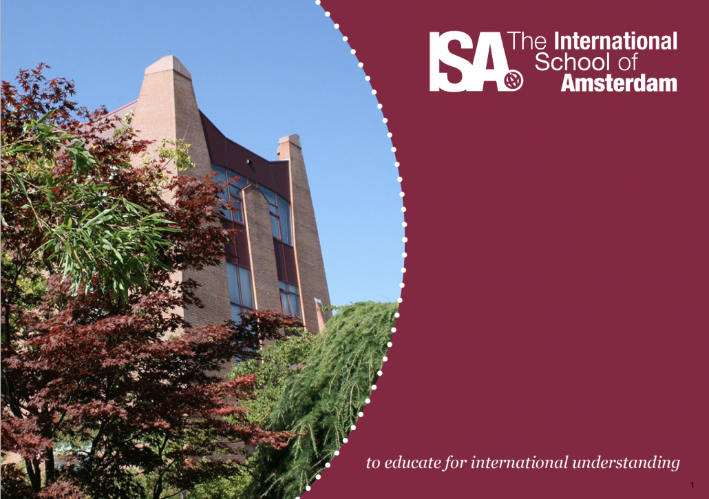 School Publications - International School of Amsterdam
