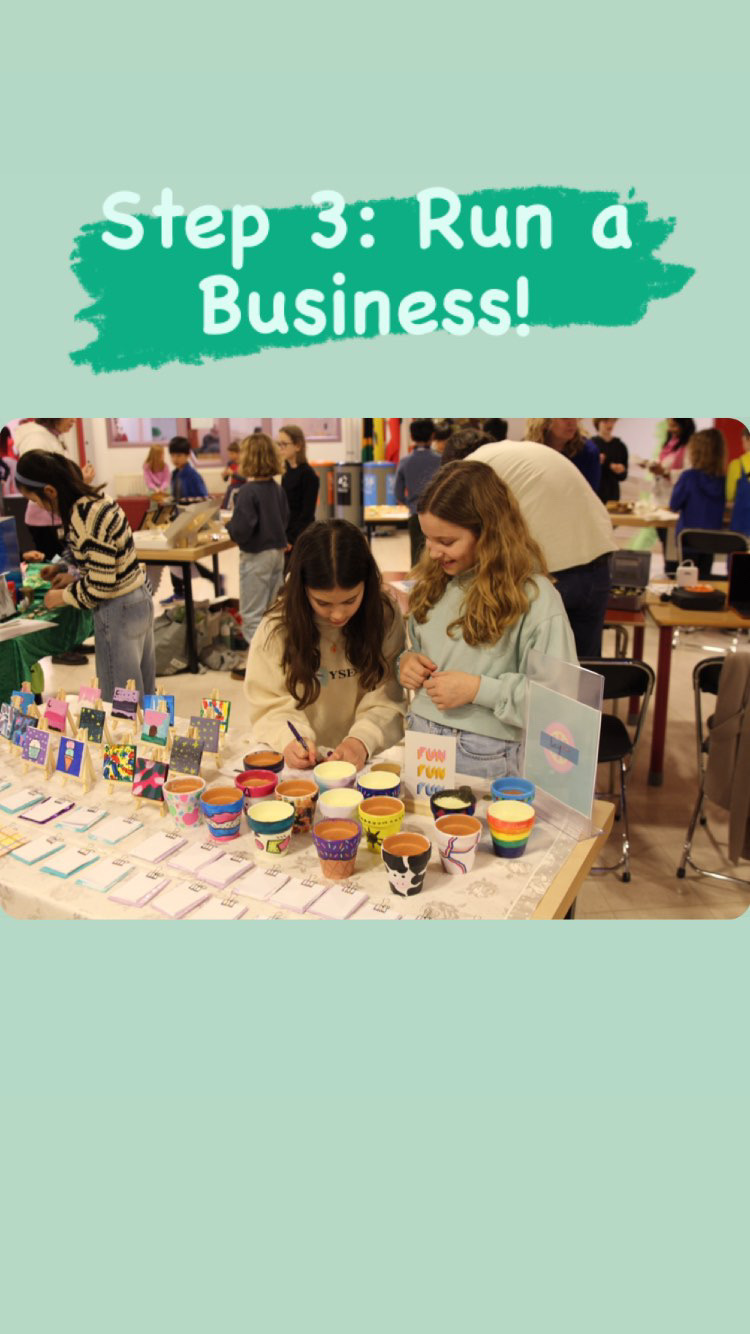 Grade 4 Creates their Own Business - International School of Amsterdam